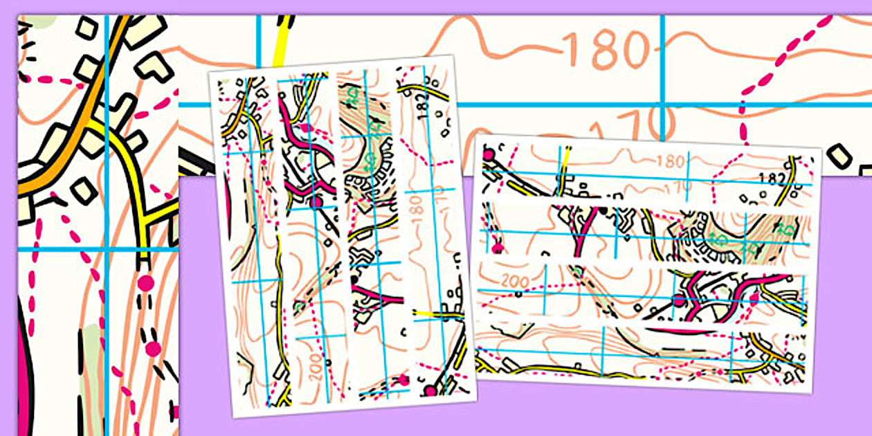 Marvellous Maps Display Borders (teacher made) - Twinkl
