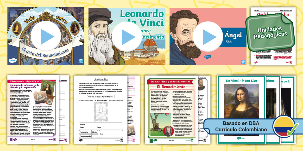 DBA 5 - Ciencias Sociales - Grado Séptimo Colombia - Twinkl