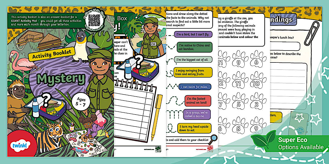 Solve the Mystery Activity Booklet 5 to 7 (Teacher-Made)