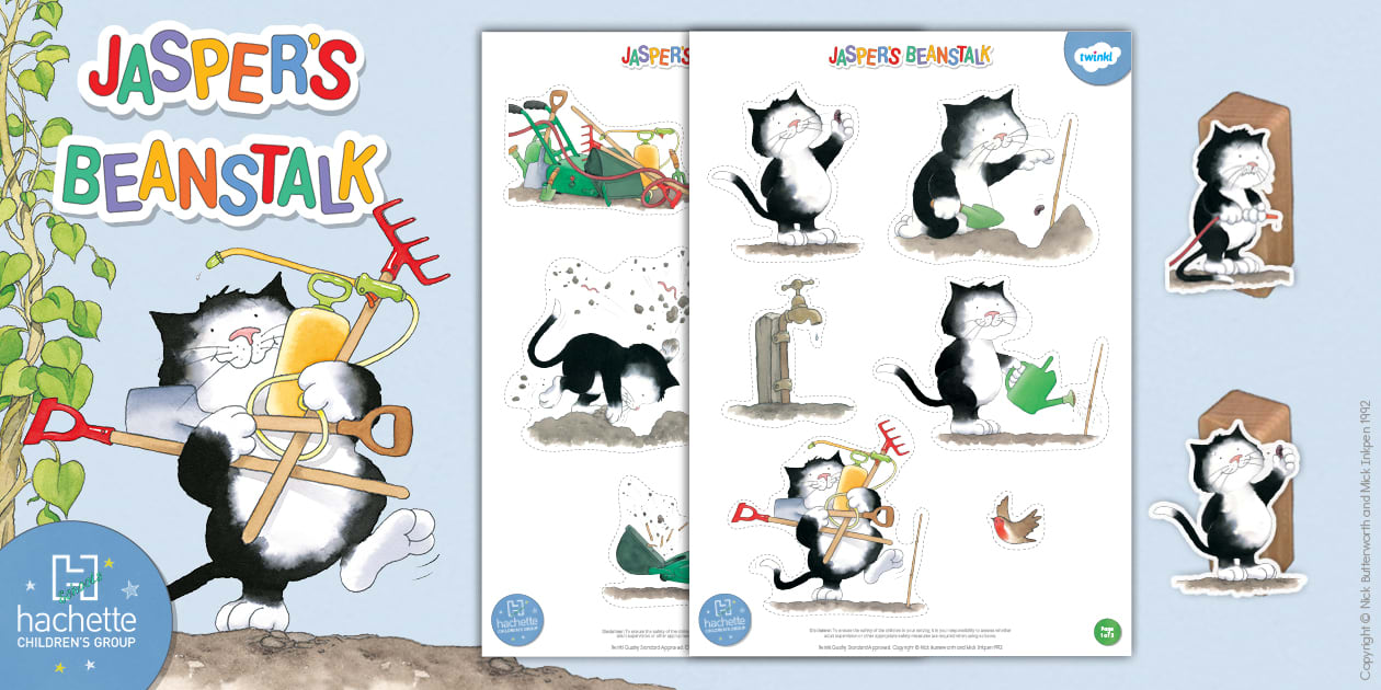 FREE! - Jasper's Beanstalk: Small World Characters - Twinkl