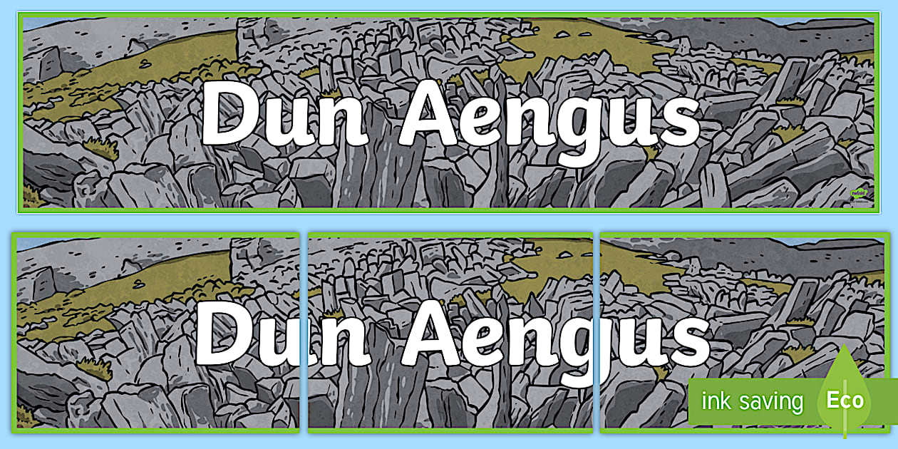 Dun Aengus Banner - ROI (teacher made) - Twinkl