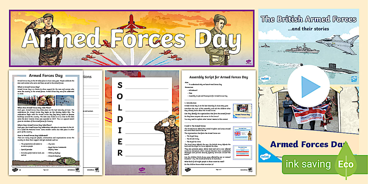 Armed Forces Day KS2 Resource Pack