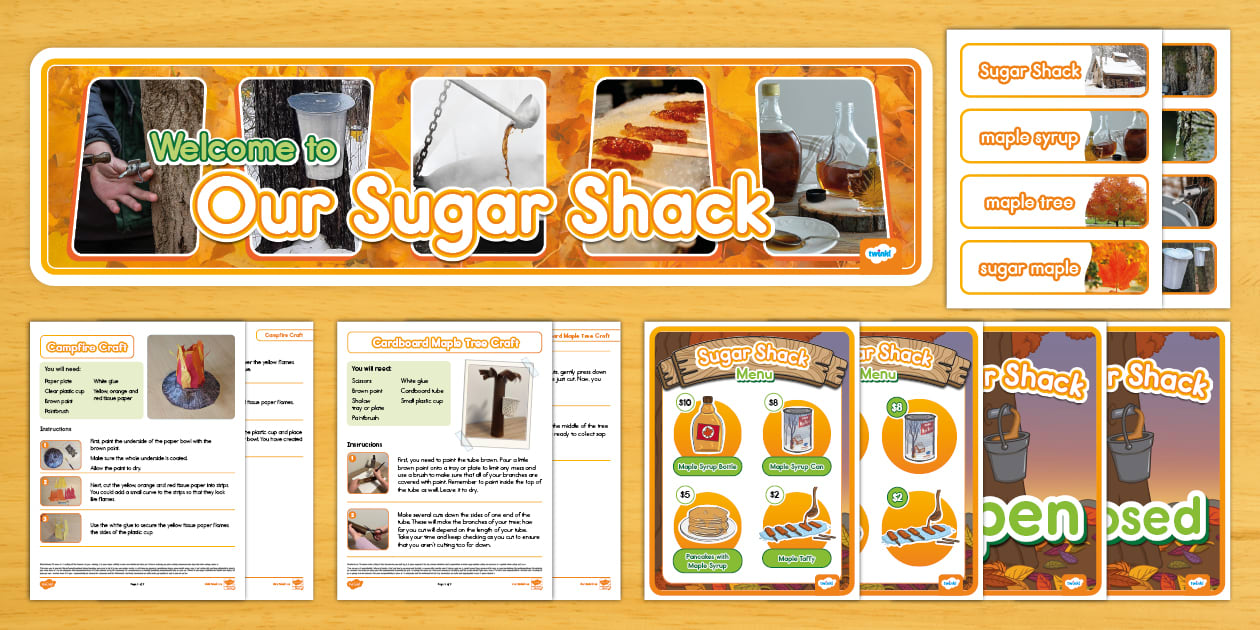 Sugar Shack Dramatic Play Centre Pack