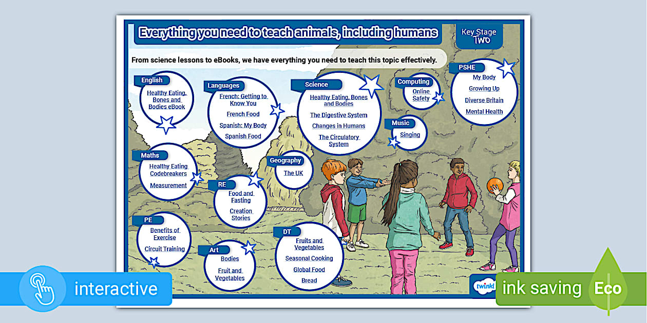 Animals, Including Humans Planning Map