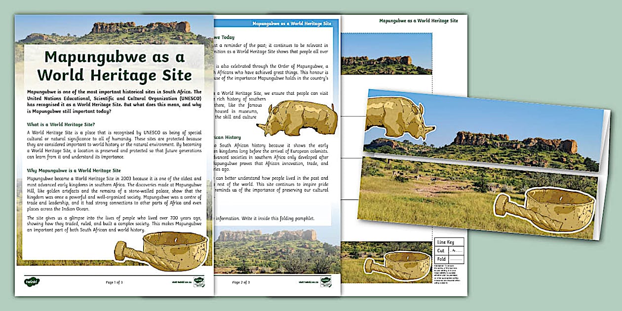 Mapungubwe as a World Heritage Site (Teacher-Made) - Twinkl