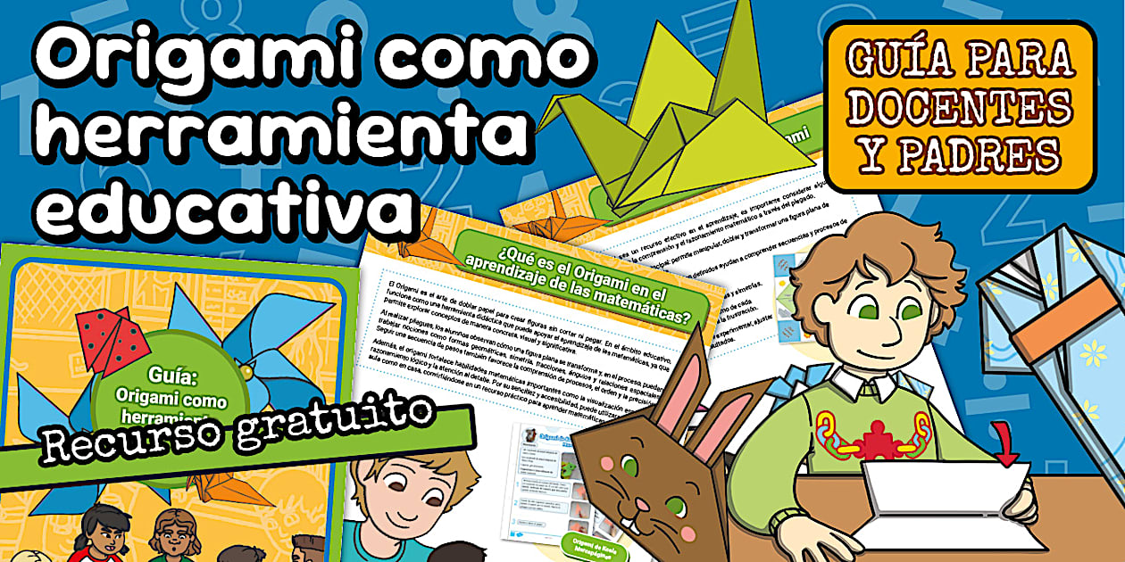 Guía origami educativo-matemáticas visuales y creativas
