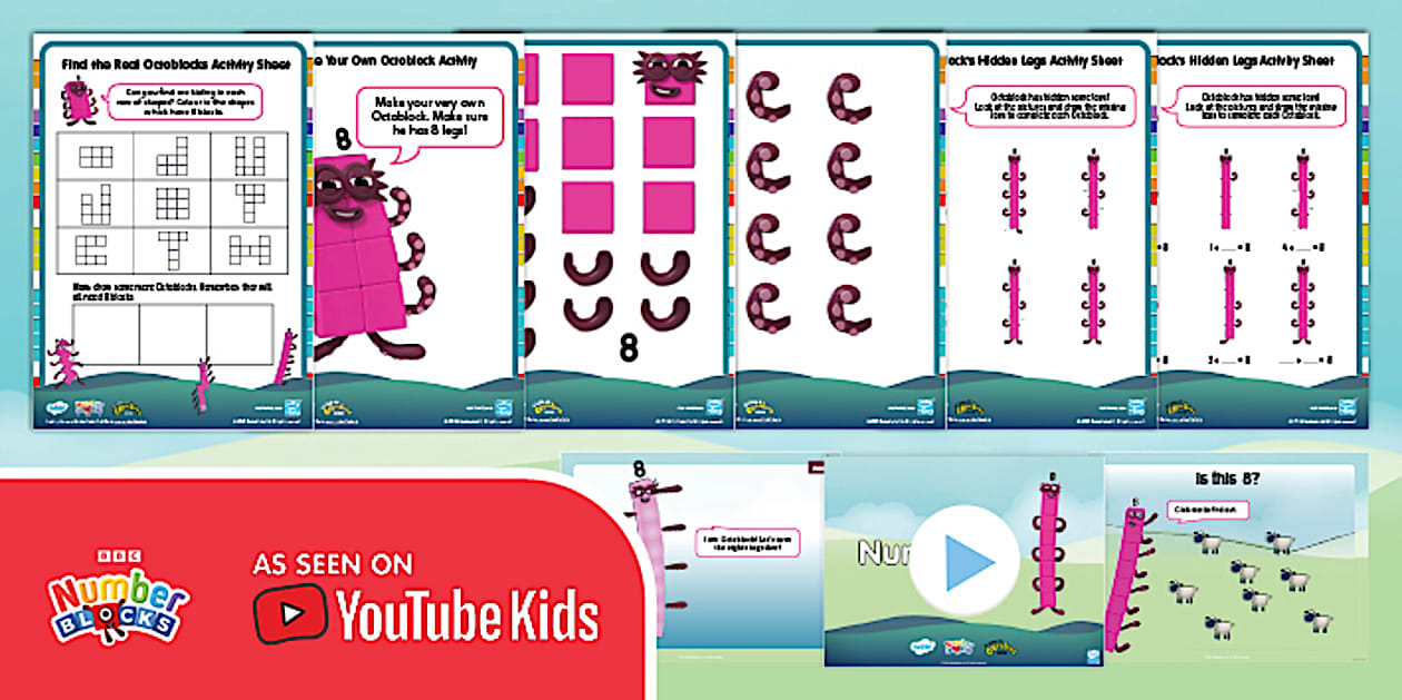Numberblocks: Octoblock to the Rescue! Resource Pack