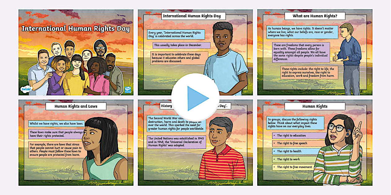 International Human Rights Day PowerPoint (teacher made)