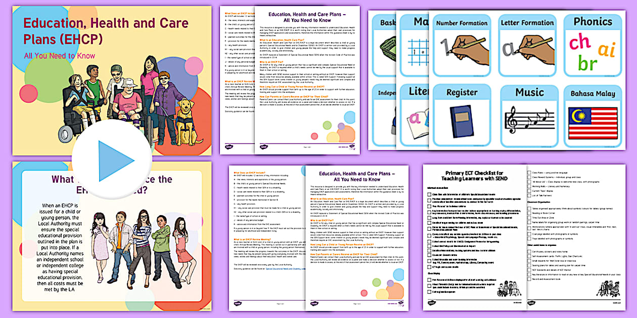 ECT SEND Primary Support Resource Pack (teacher made)