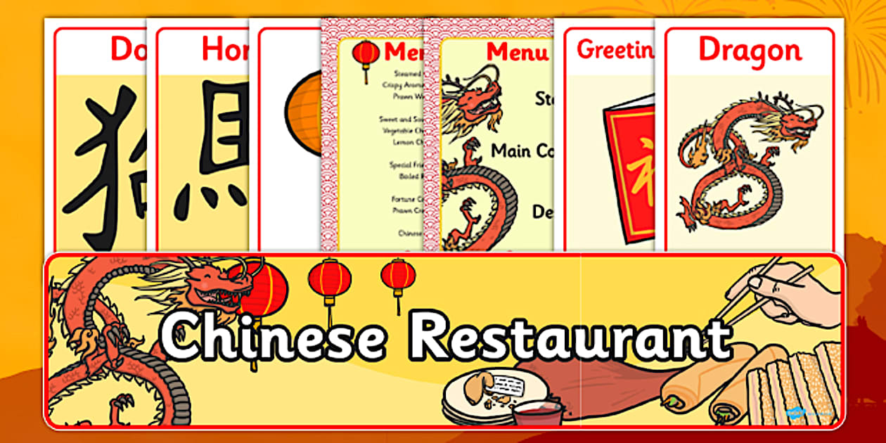 Australia Role Play Pack: Chinese Restaurant (teacher made)