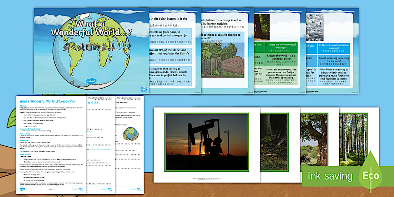 EYFS Earth Day Persuasive Lesson Plan and Enhancement Ideas English ...