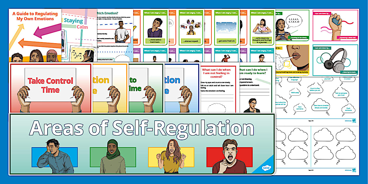 OL: Mental Health Emotional Regulation Activities - Twinkl