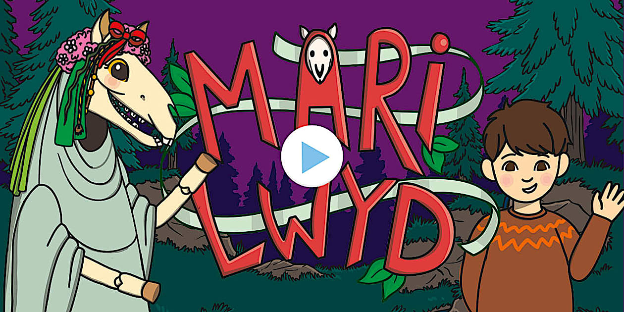 Mari Lwyd Animeiddiad/Animation (Teacher-Made) - Twinkl