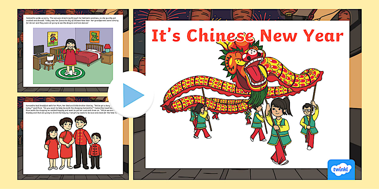 Its Chinese New Year EYFS Story PowerPoint (teacher made)