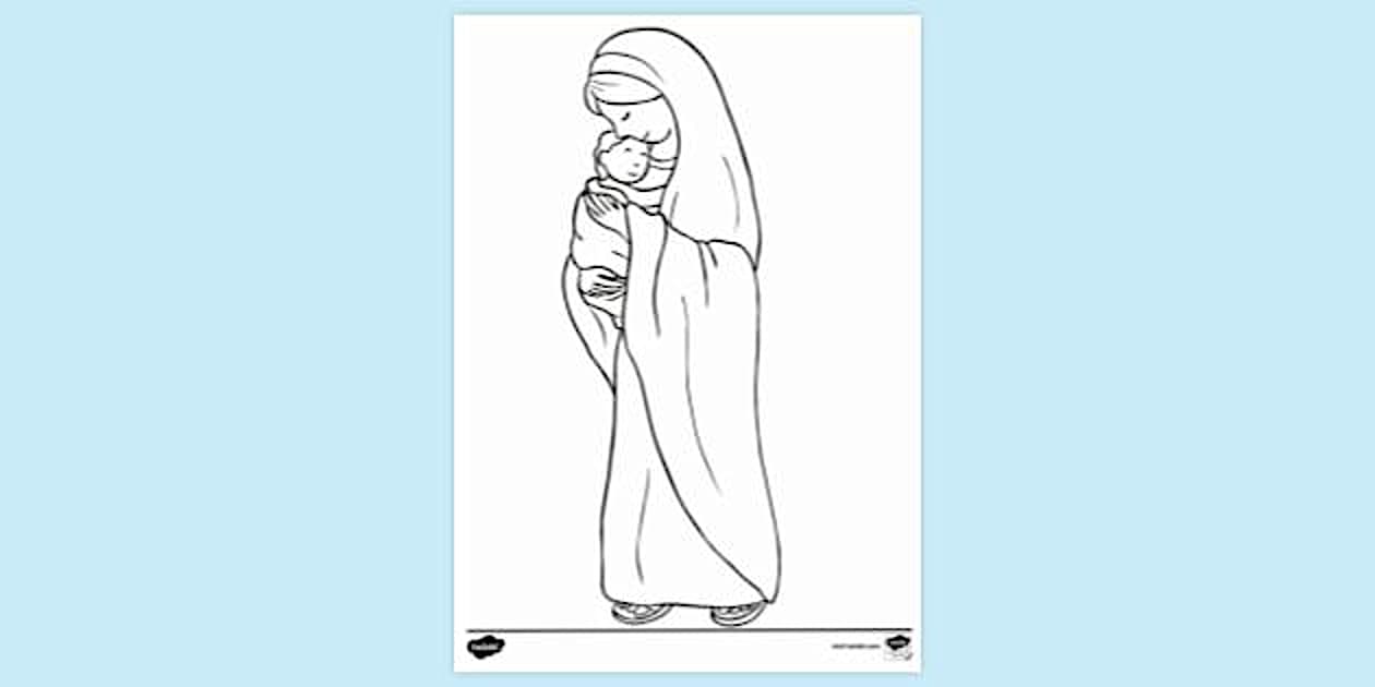 Christian Colouring Page for Toddlers | Colouring Sheets