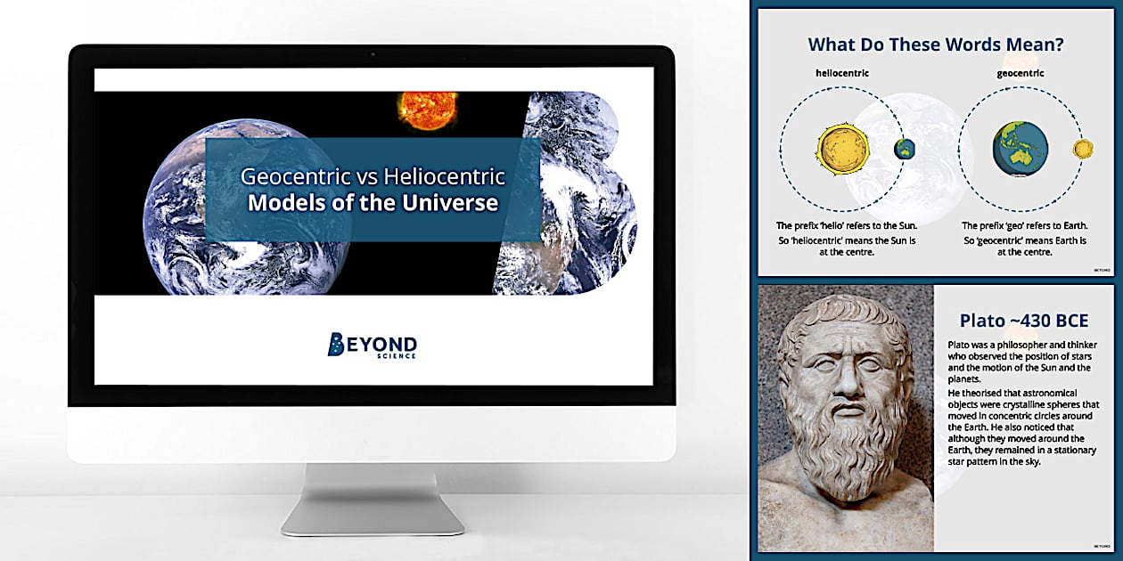 Geocentric and Heliocentric Models of the Universe - Twinkl