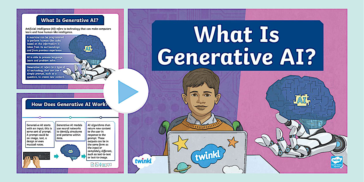 Computing - What Is Generative AI? - Twinkl - KS2 - Twinkl