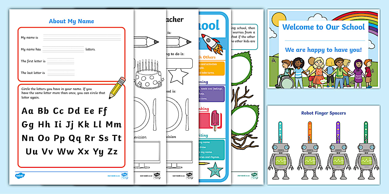 New Zealand Welcome to School Pack