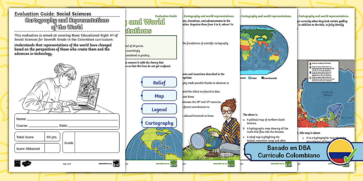 Evaluation Guide: Cartography (Teacher-Made) - Twinkl