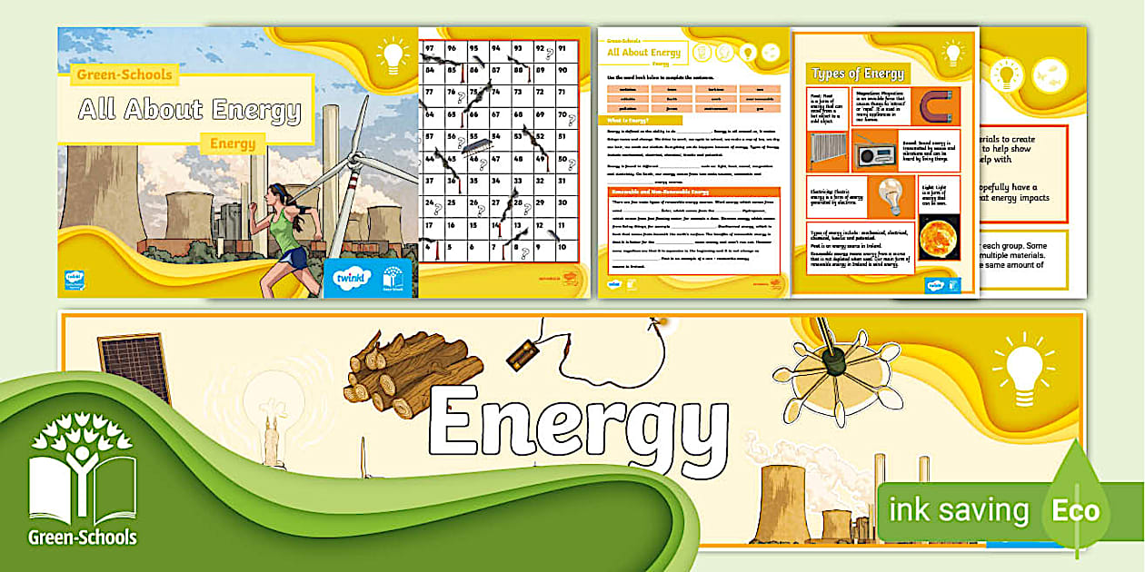 FREE! - Energy Resource Pack | Green - Schools Programme | Twinkl
