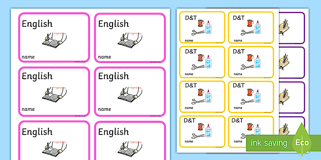 Editable Foundation Stage Book Labels (teacher made)