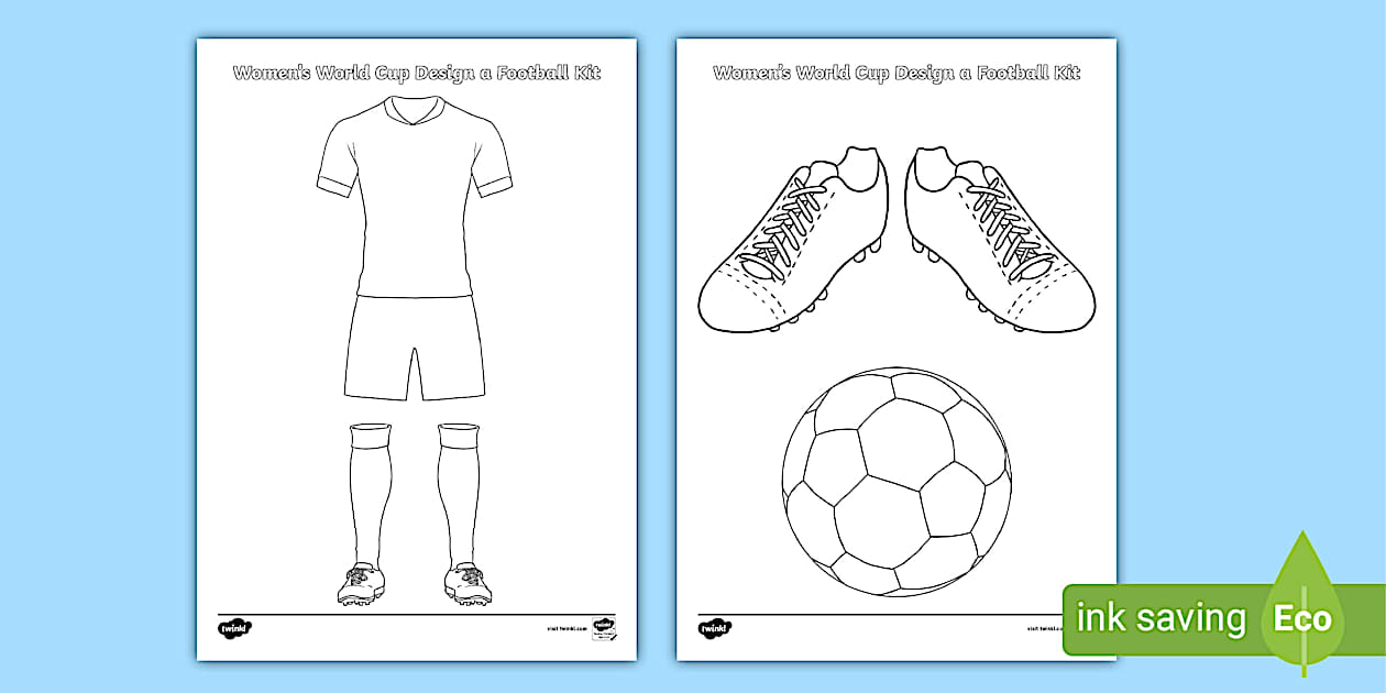 Design a Football Strip – Football Kit Activity - Twinkl