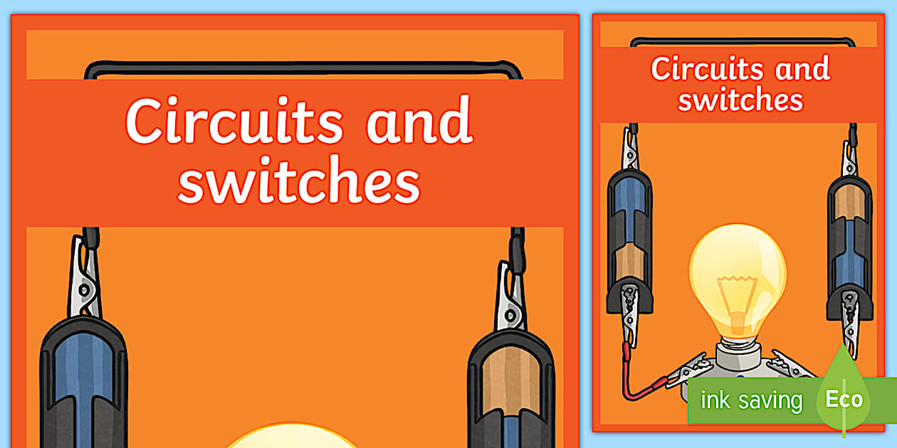 Circuits and Switches Year 6 Physical Sciences Editable Book Cover ...