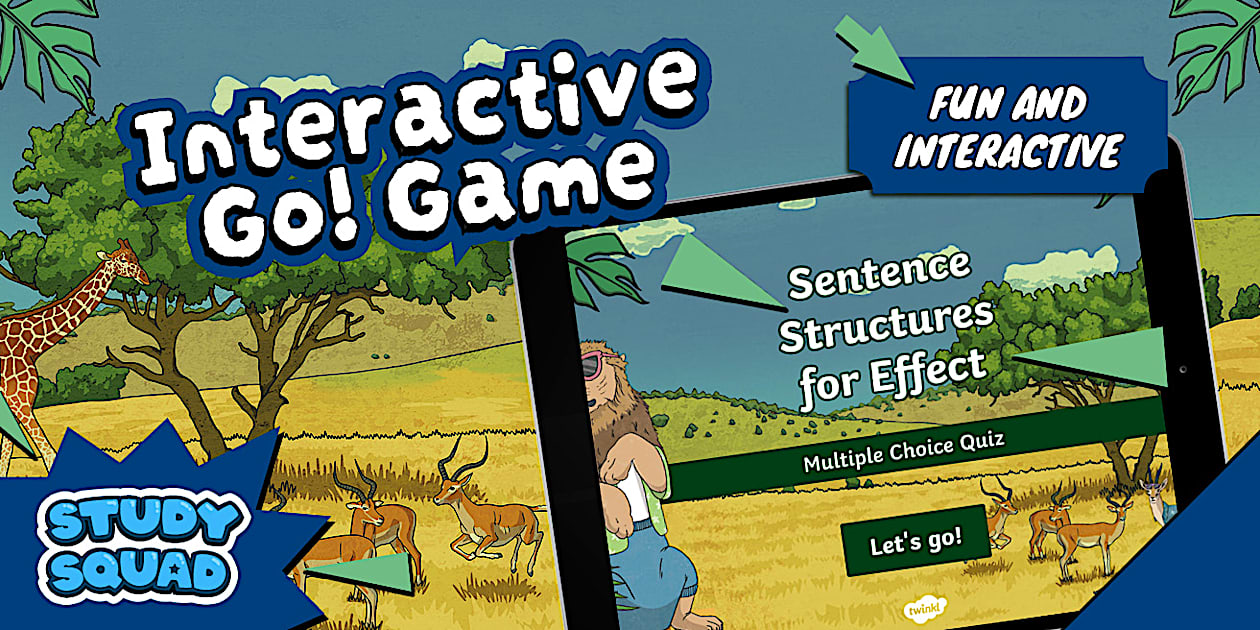 Sentence Structures for Effect KS2 English Quiz