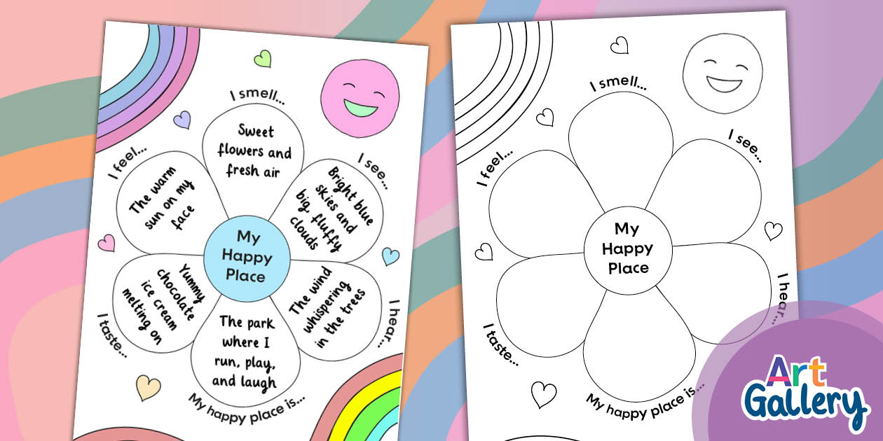 My Happy Place (teacher made) - Twinkl