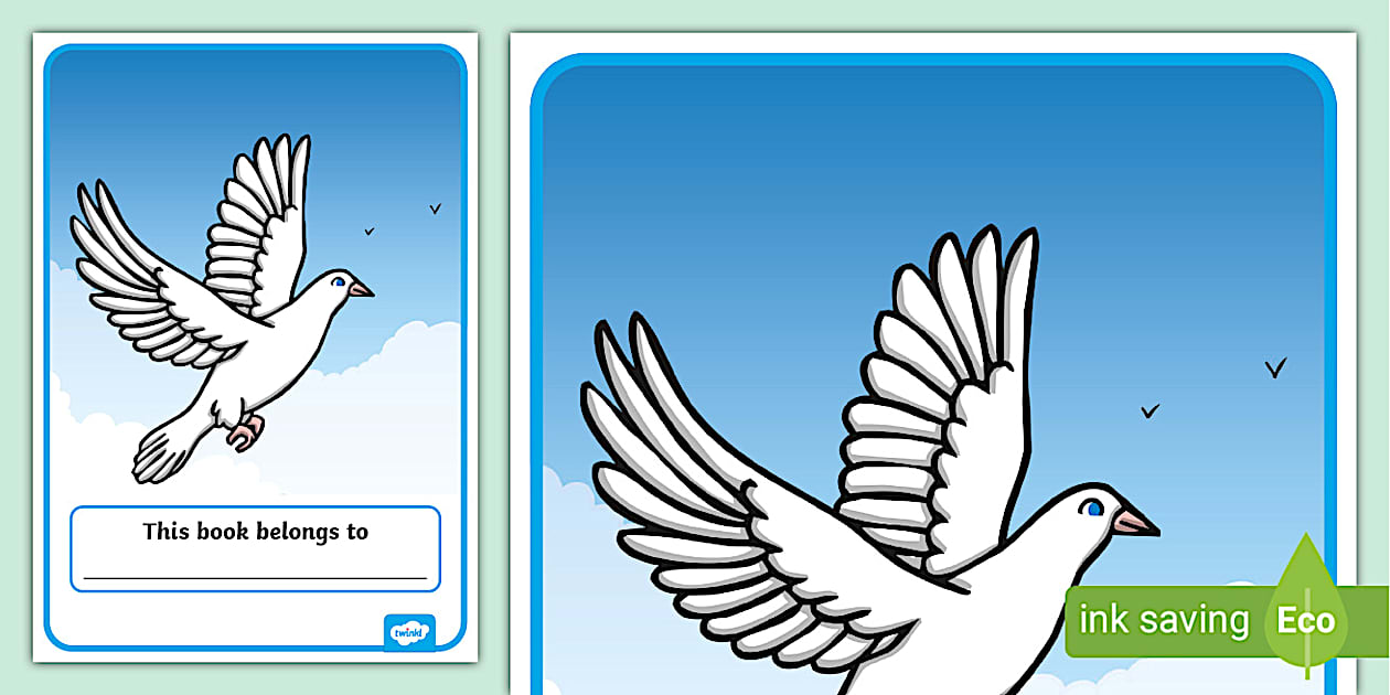 Dove Book Cover (teacher made) - Twinkl