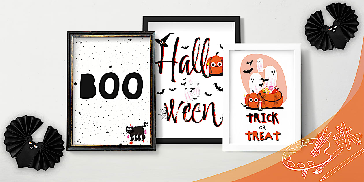 Halloween Posters to Print | Downloadable Posters - Twinkl