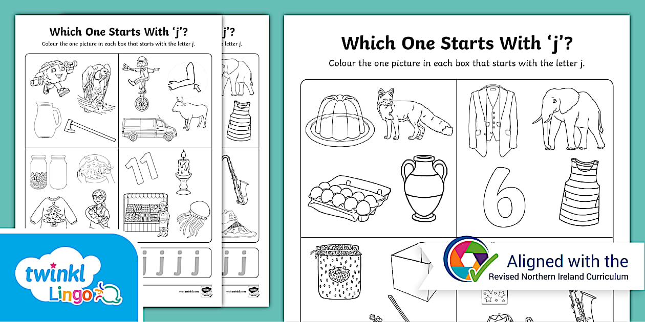 Linguistic Phonics Which One Starts with J?