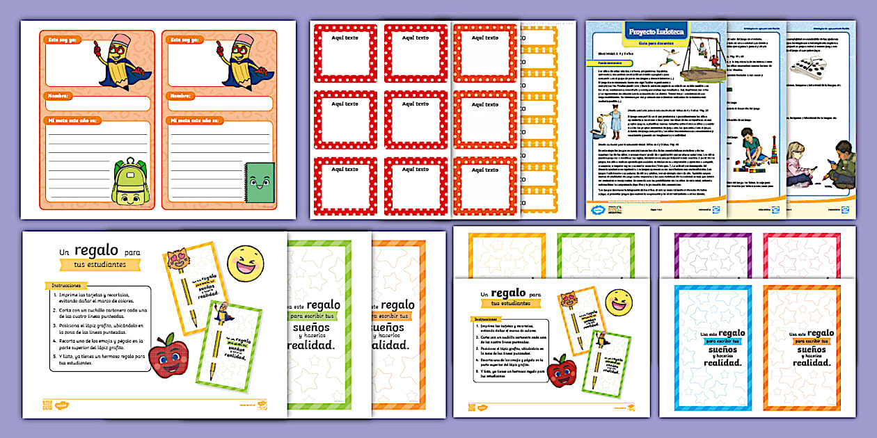 FREE! - Pack: todo para la vuelta al cole (teacher made)