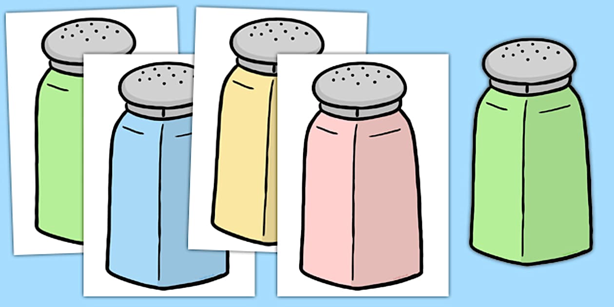 A3 Display SALT Shakers (teacher made) - Twinkl