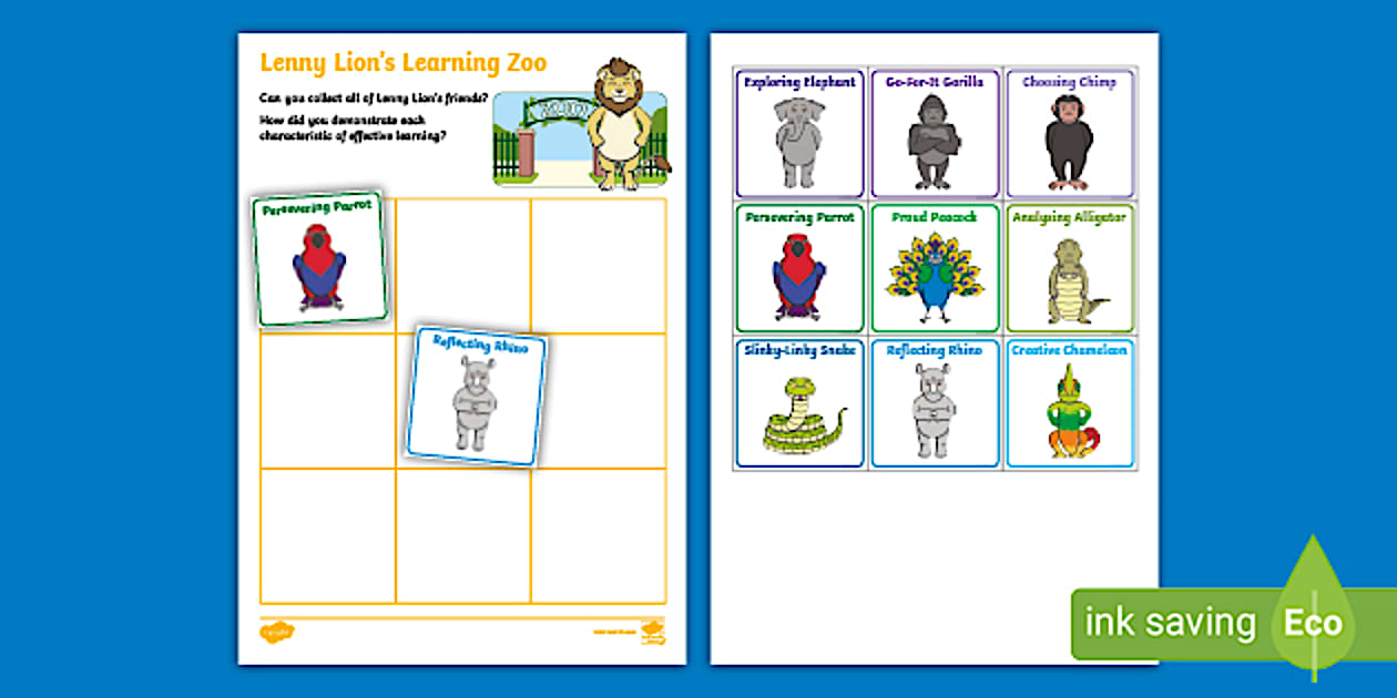 Characteristics of Effective Teaching and Learning Chart
