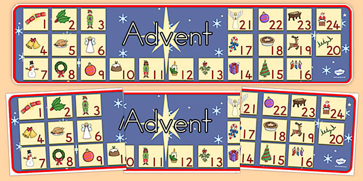 Australia Advent Christmas Display Banner (teacher made)