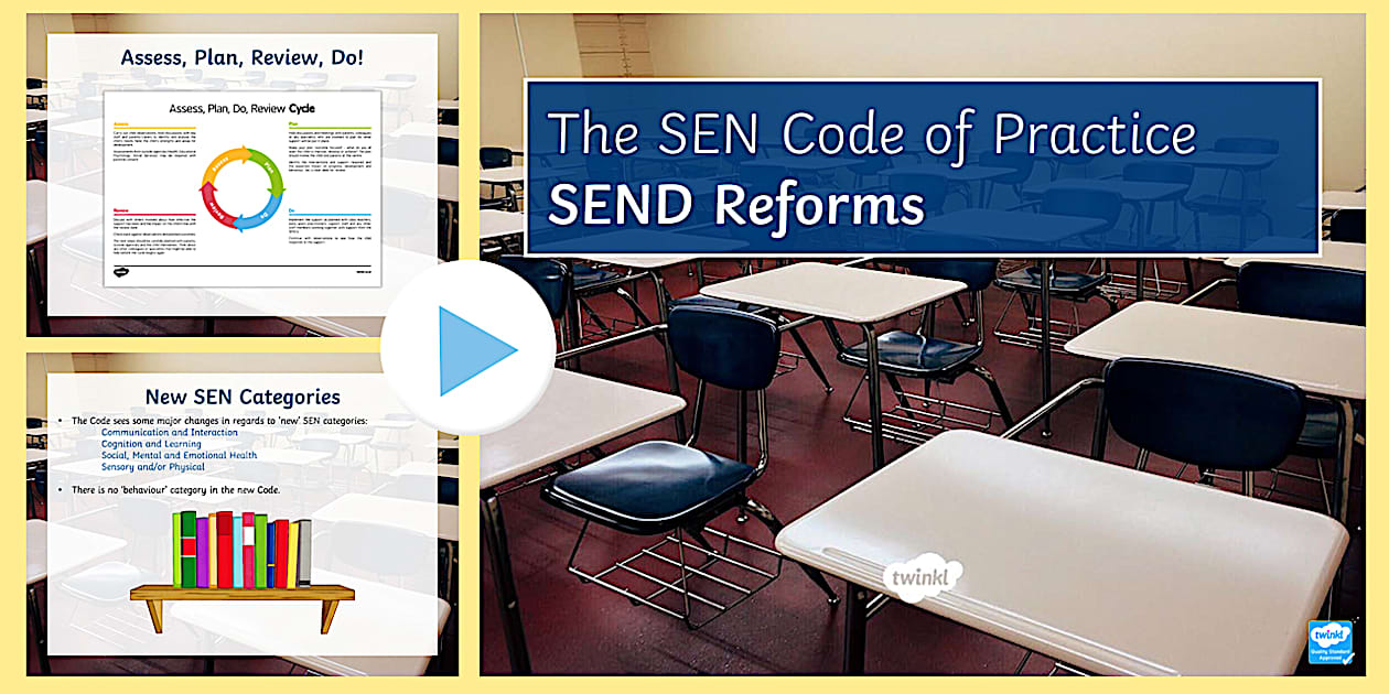 SEN Code of Practice 2014 Summary PowerPoint | SEND - Twinkl