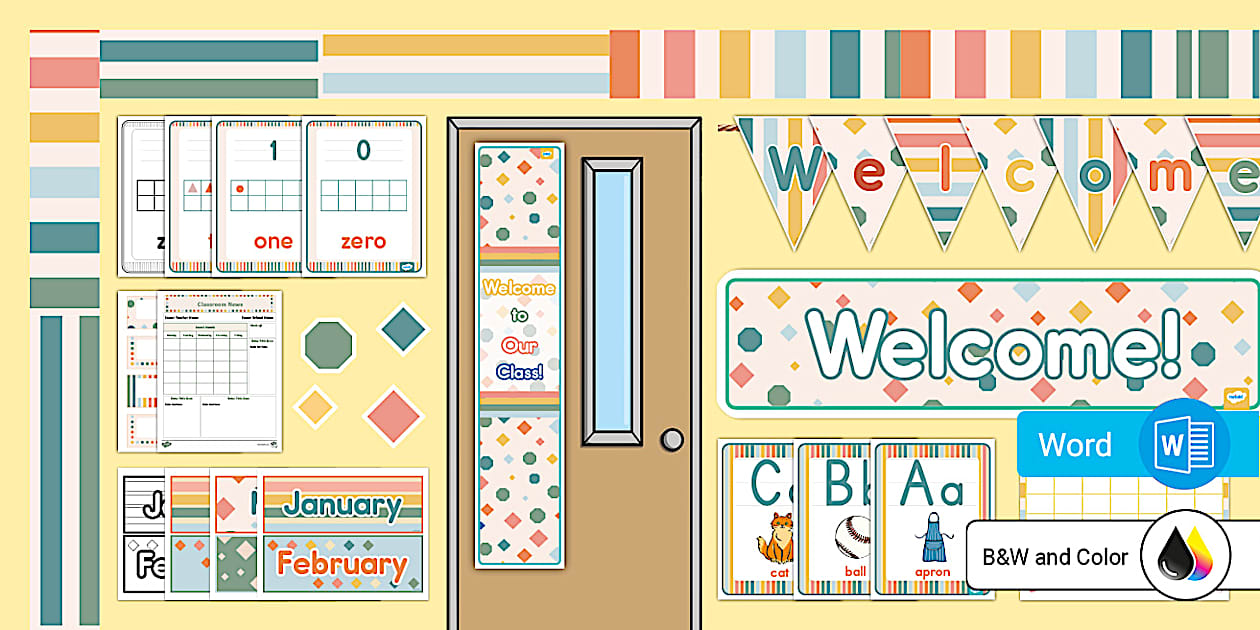 Boho Classroom Decor | Classroom Management | Twinkl