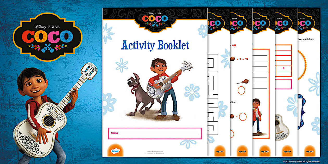 Coco: Activity Booklet [Ages 7-11]