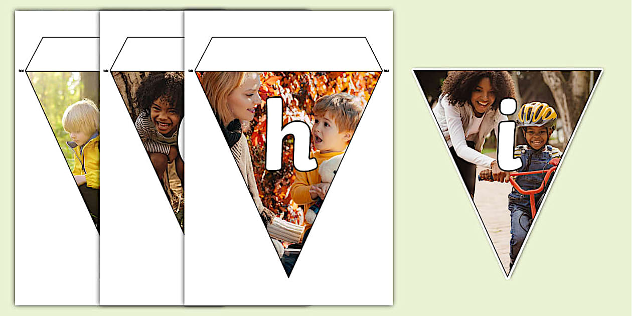 Children's Rights Display Bunting