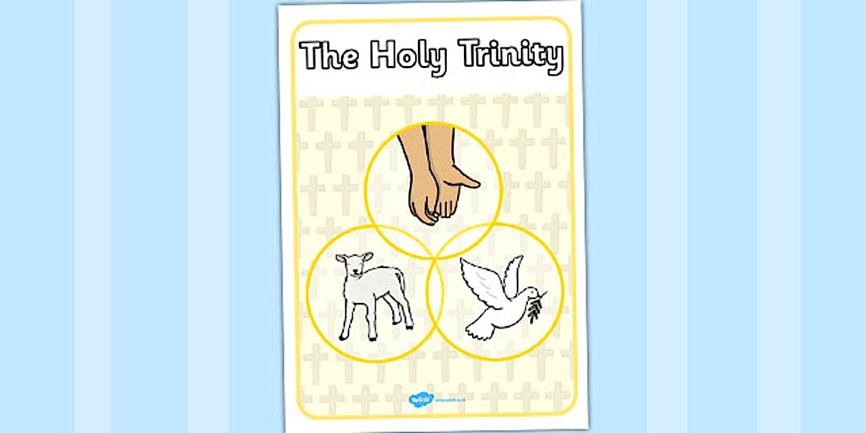 Holy Trinity Display Poster - Twinkl