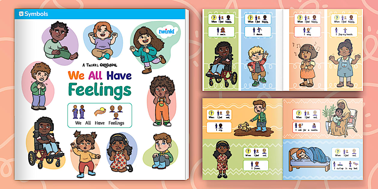 Twinkl Symbols: We All Have Feelings eBook - Twinkl