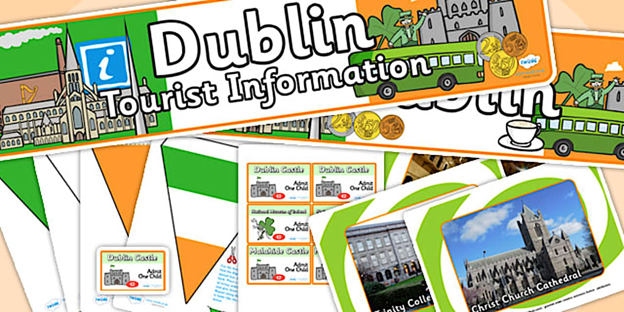 Dublin Tourist Information Office Role Play Pack-dublin, tourist ...