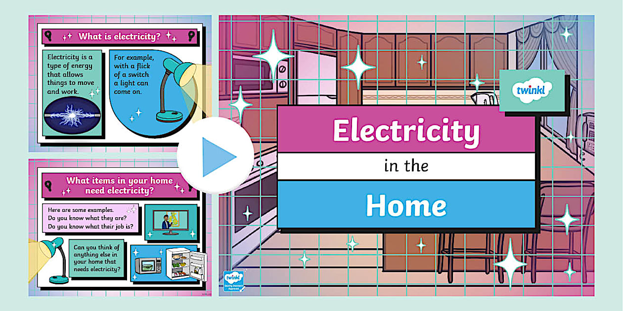 KS1 Electricity in the Home PowerPoint (teacher made)