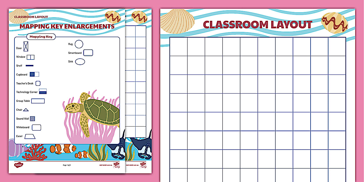 Classroom Layout Planner (teacher made) - Twinkl