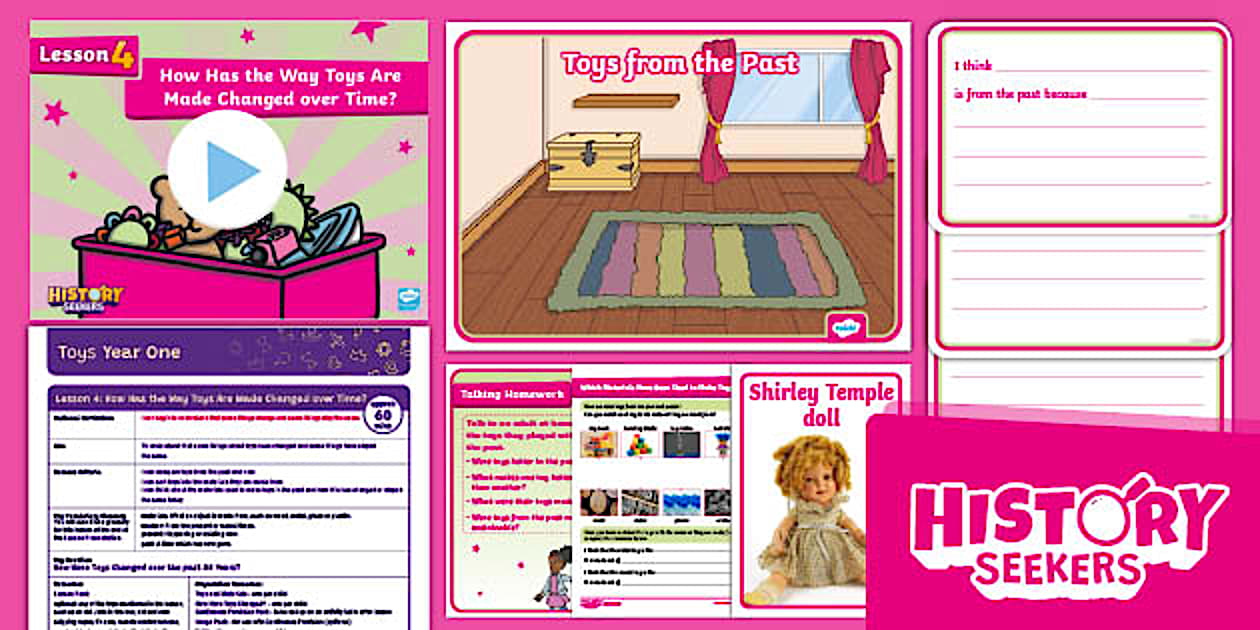 History Seekers: KS1: Toys Lesson 4 Making Toys Then and Now