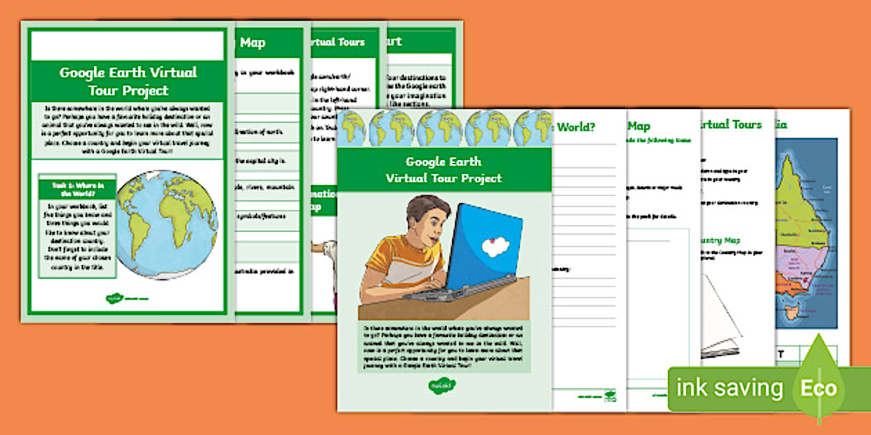 Google Earth Virtual Tour Remote Learning Project 3-6