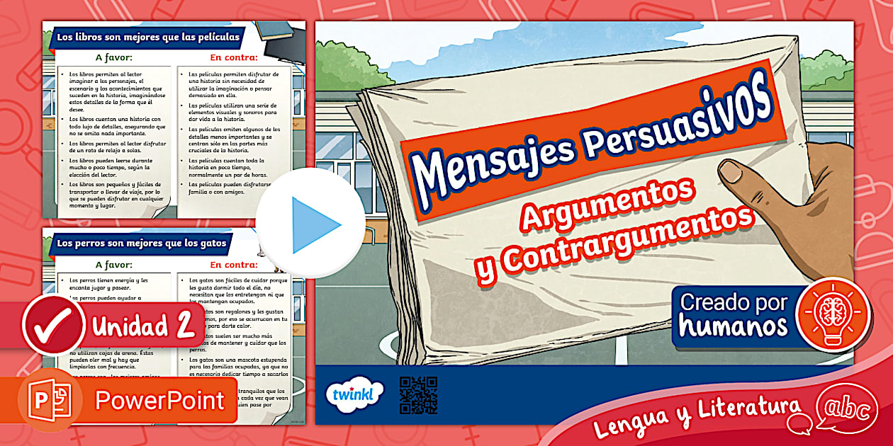 PowerPoint | Texto Argumentativo | Textos Persuasivos | 7