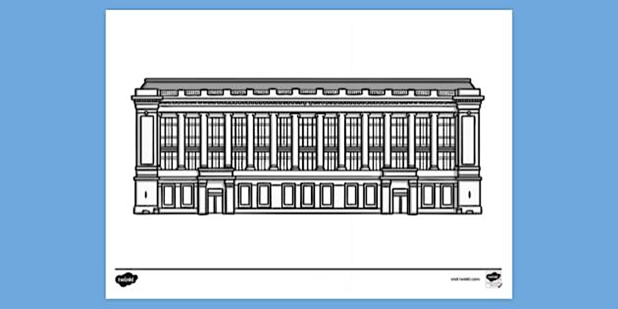 Science Museum Colouring Sheet | Colouring Sheets - Twinkl