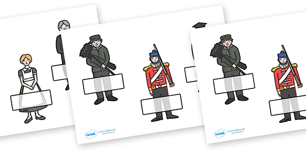Editable Self-Registration Labels (The Victorians)